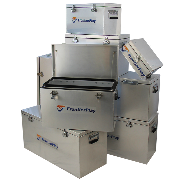 FrontierPlay manufacture of aluminum dry boxes and accessories